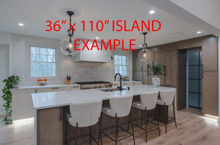 The Best Kitchen Island Dimension for Your Home - Boss Design Center